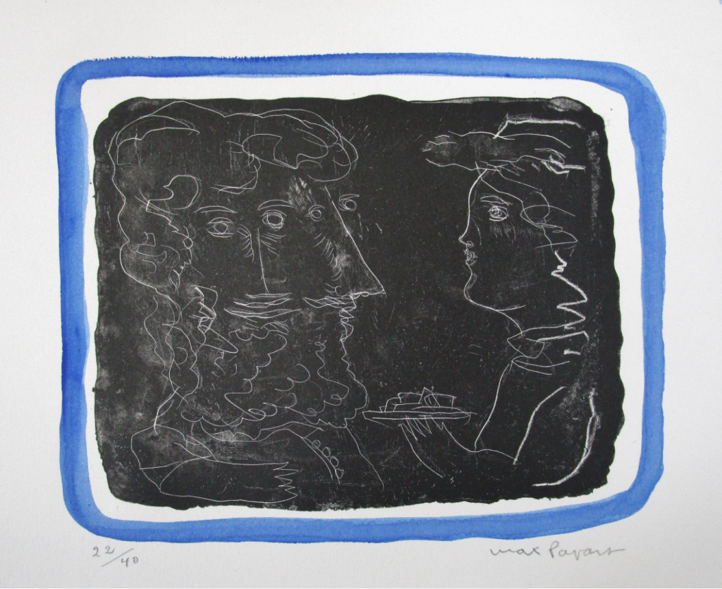 Tea for Two (from Personages suite) - Elliott Gallery